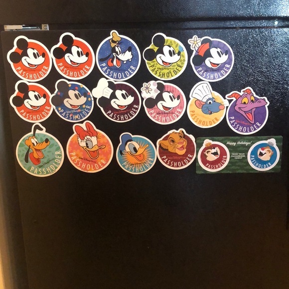 Disney | Other | Disney Annual Pass Magnet Collection | Poshmark